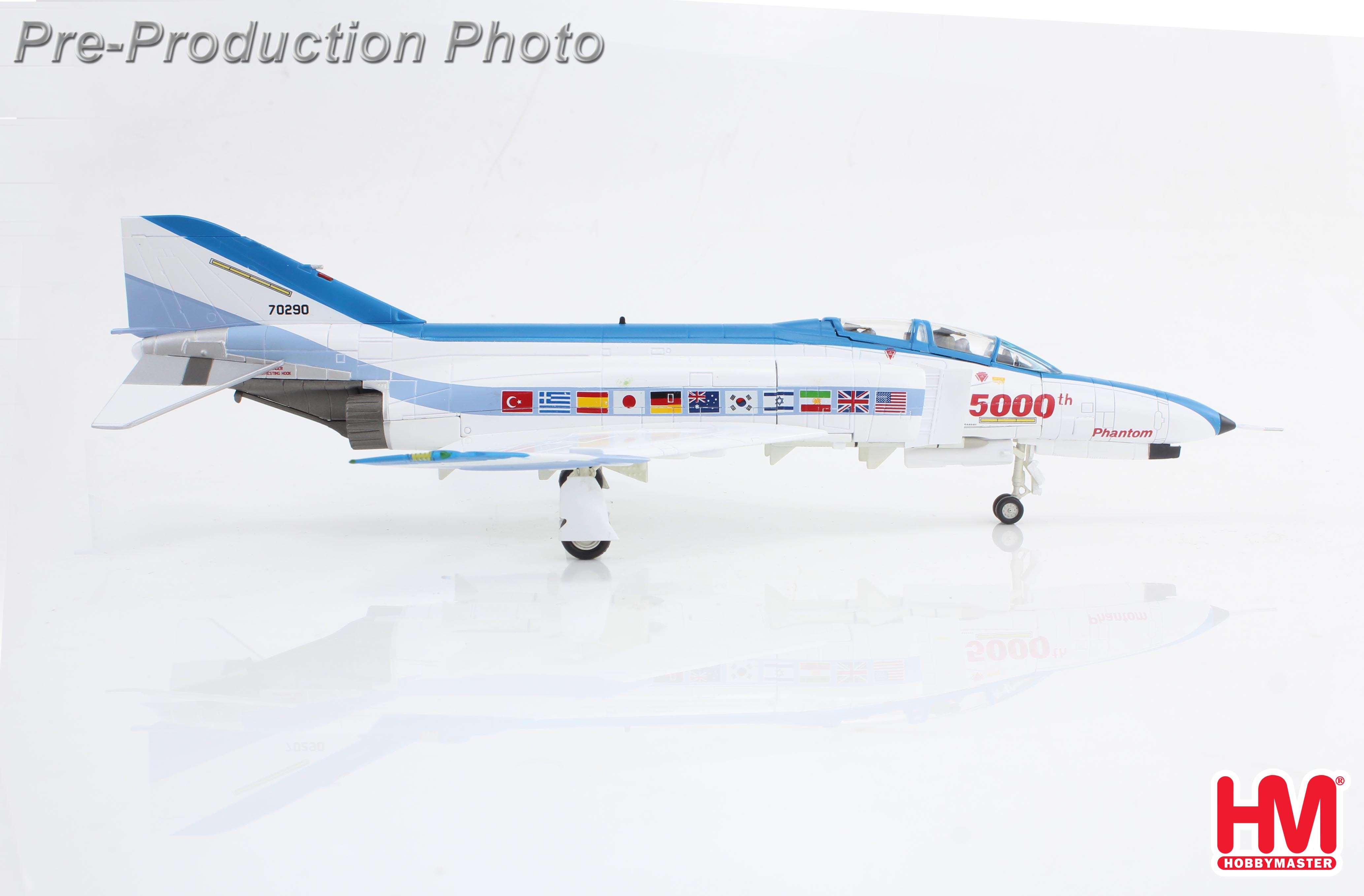 F-4E "5000th Phantom" 70290, USAF, St Louis, March 1978